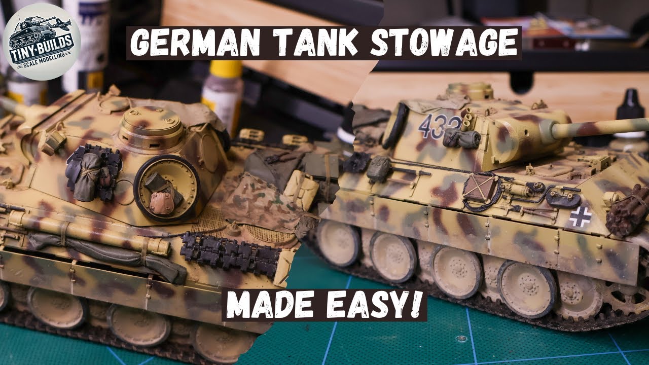 German Stowage for Tanks Made Easy! | Scale Modelling Tutorial - YouTube