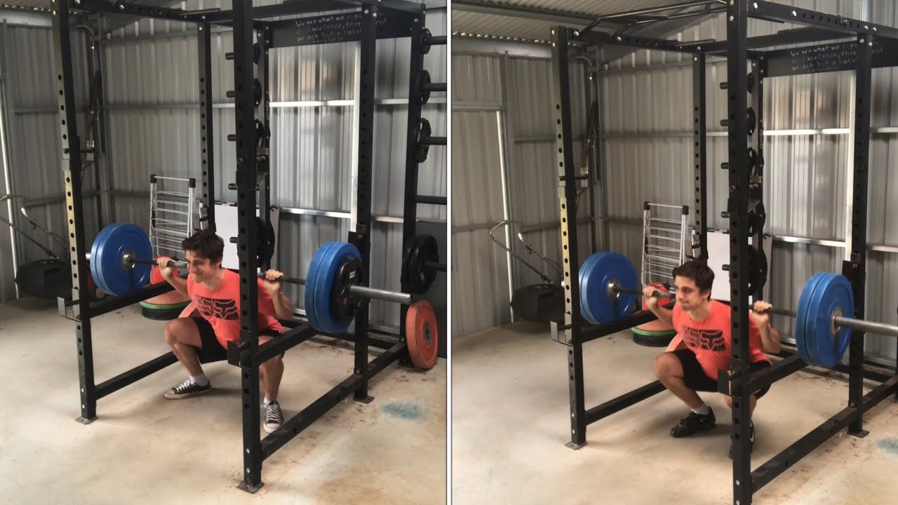 Squat everyday Day 323: Wide stance vs narrow stance - YouTube