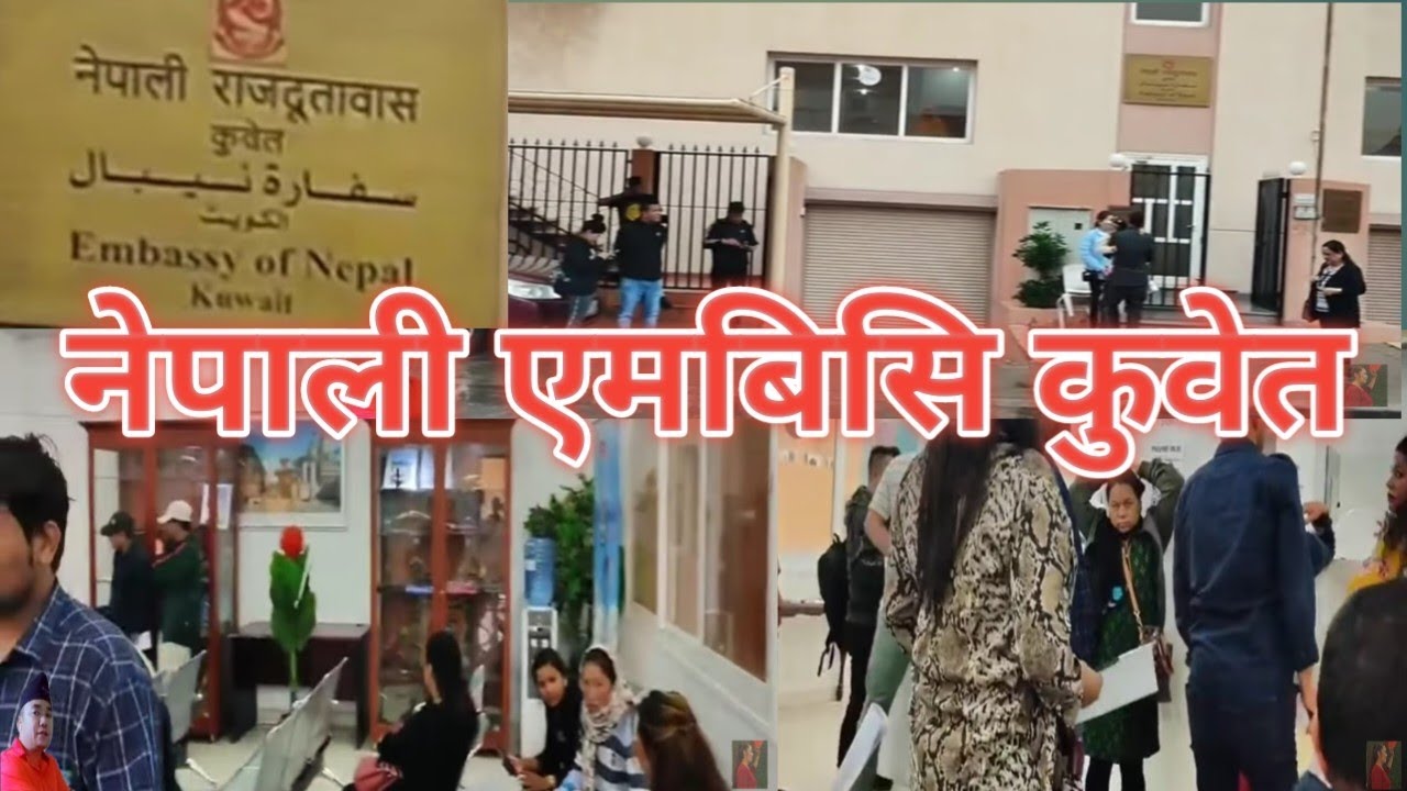 Bhorle || Kuwait Nepali embassy || processing method passport renewal ...