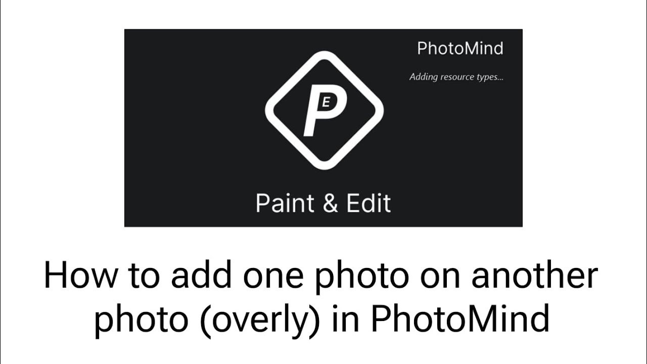 How to add one photo on another photo (overlay) in PhotoMind | কীভাবে ...
