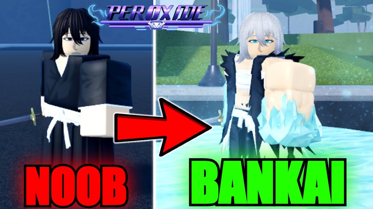 Noob To Pro As RUKIA KUCHIKI In Peroxide...(Roblox) - YouTube