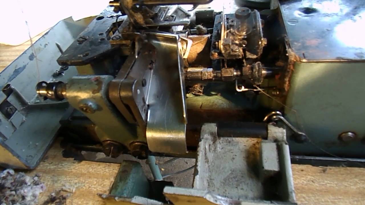 Rimoldi Lace sewing machine 065-34-22 #1 - YouTube