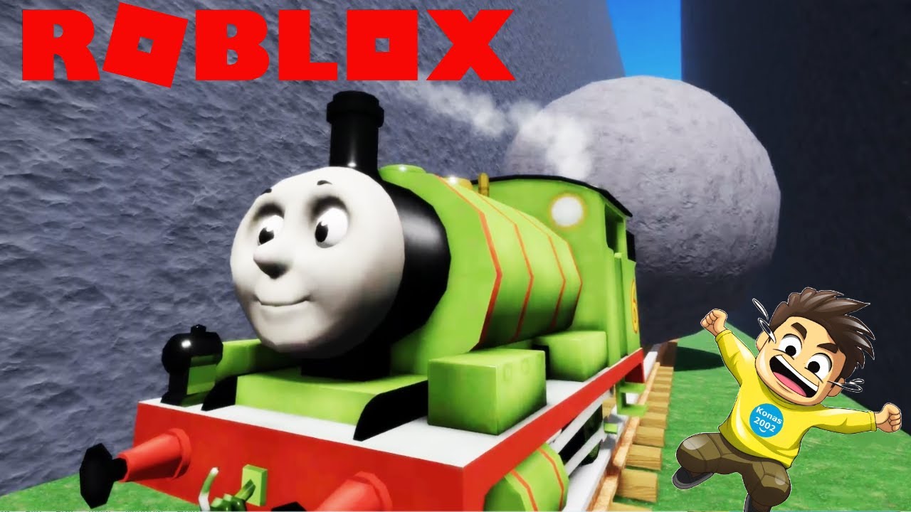 Nonstop Action: Percy’s Thrilling Escape from a Giant Boulder in ROBLOX ...