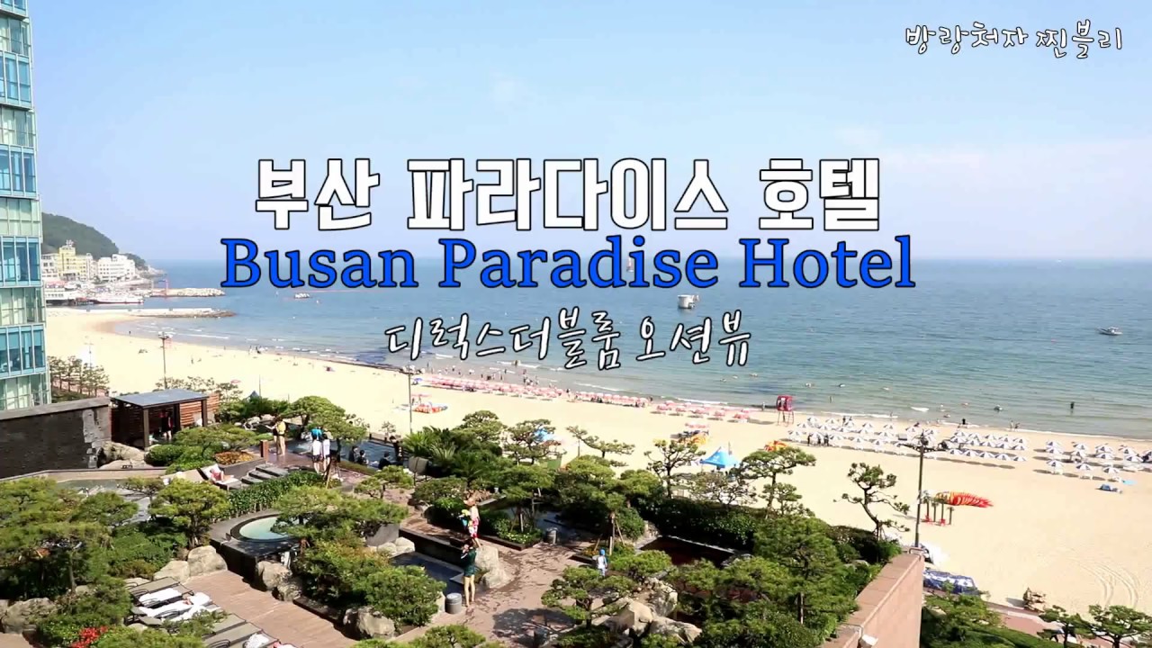 부산 파라다이스 호텔 본관 디럭스더블룸 오션뷰 후기(busan paradise hotel) - YouTube