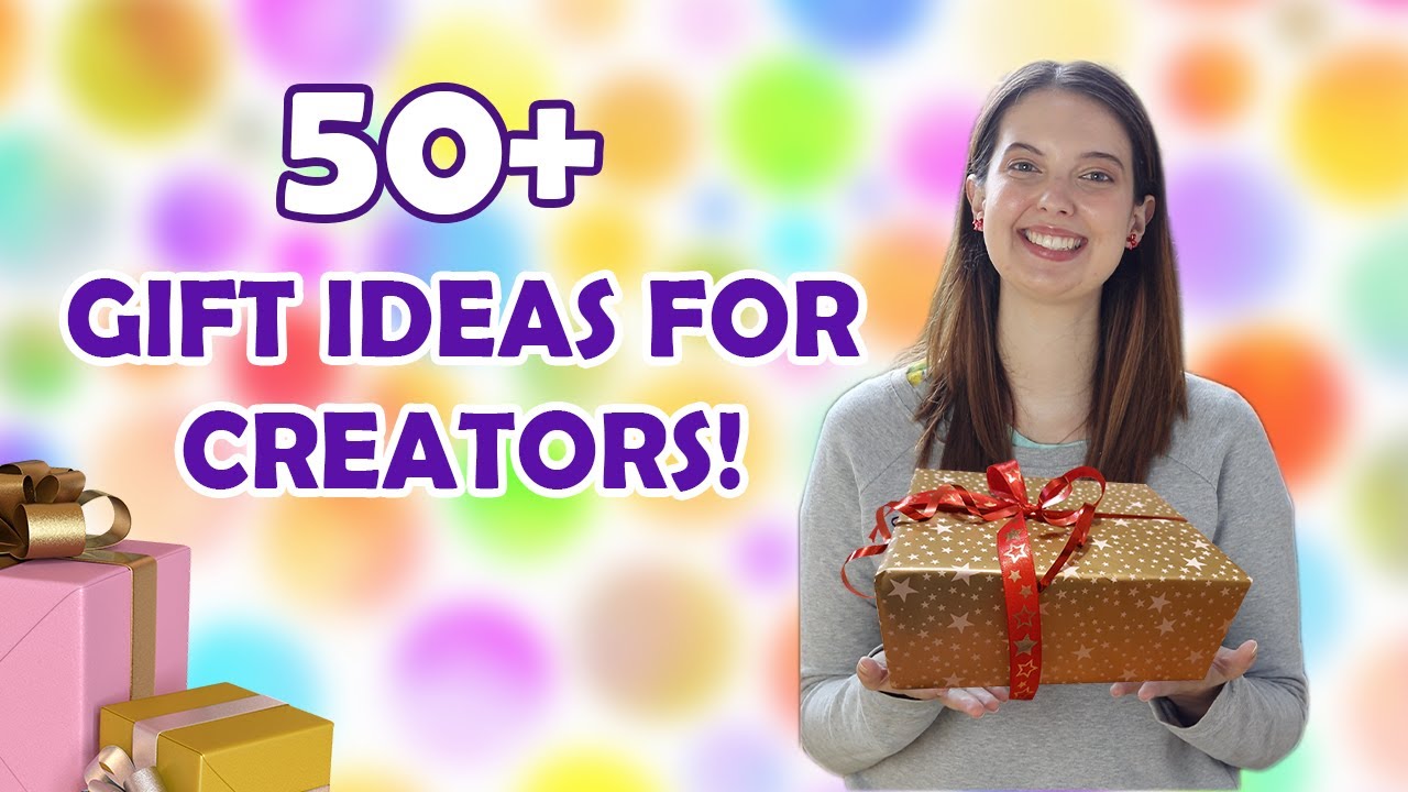 50 GIFT IDEAS For CONTENT CREATORS | For every budget! - YouTube