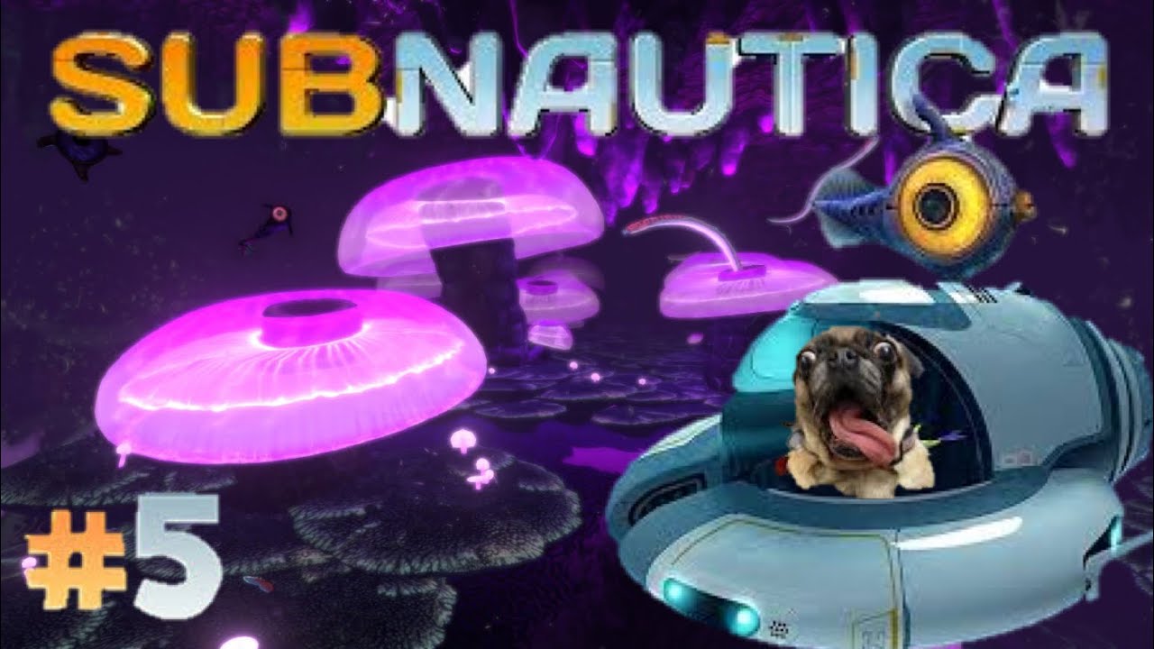 The jelly shroom caves | Subnautica part 5 - YouTube