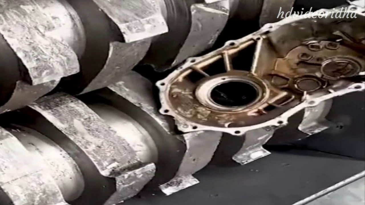 incredible powerful Shredder Machine with 2 High Quality Cutters - YouTube