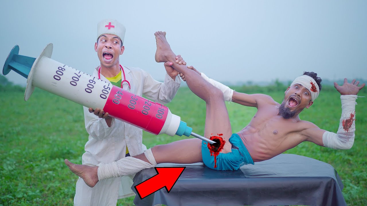 Very Special Trending Funny Comedy Video 2025Amazing Injection Wala ...