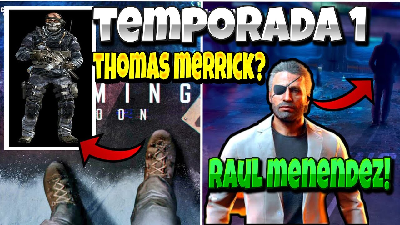 FILTRACIONES TEMPORADA 1!! THOMAS MERRICK? I RAUL MENENDEZ Y MAS I COD ...