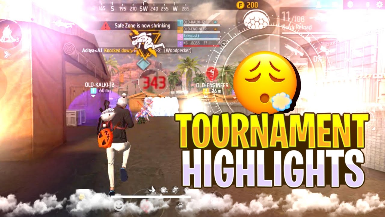 GRINDING FOR THE BEST🔥|| FREE FIRE MAX TOURNAMENT HIGHLIGHTS || BY AJ ...