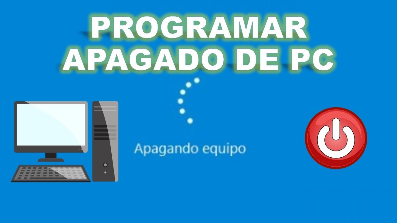 PROGRAMAR APAGADO DE PC - YouTube