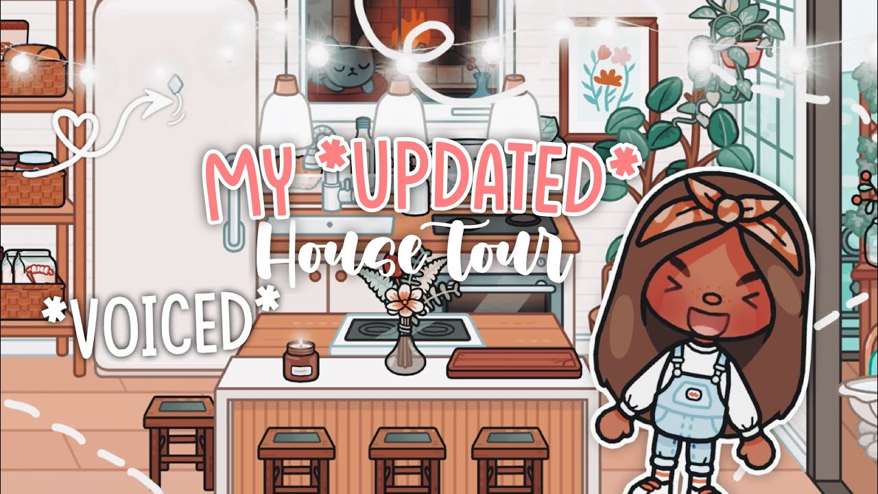 Aesthetic *UPDATED* House Tour!!🏡💐 || 🔊VOICED || Toca Life House Tour ...