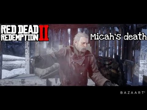 Micah’s death | red dead redemption 2 - YouTube