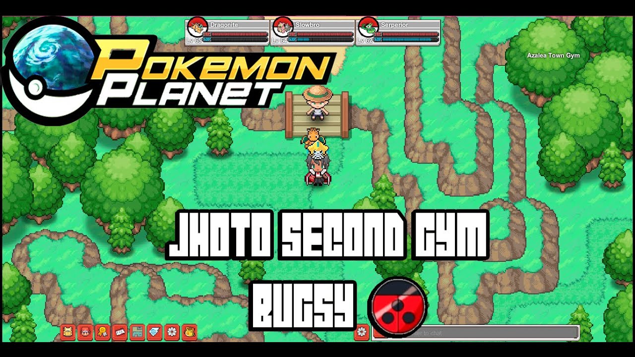 Pokémon Planet - Jhoto Second Gym Bugsy - YouTube