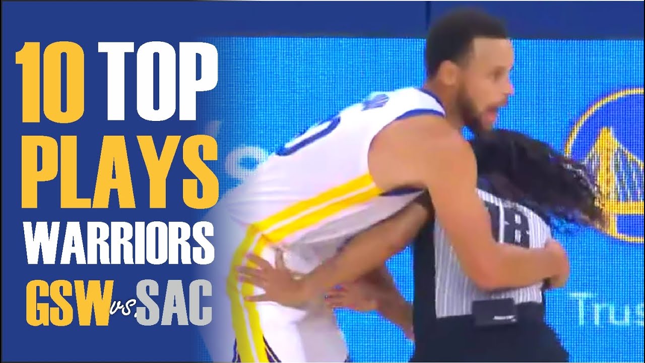 GSW Top 10 Plays vs Kings - YouTube