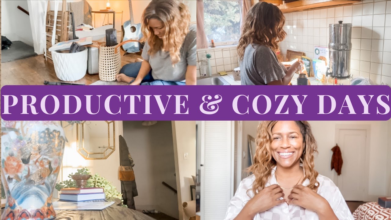 Clean, Declutter & Reset With Me 🏡 💌 Cozy Days At Home🐕‍🦺🥰 - YouTube
