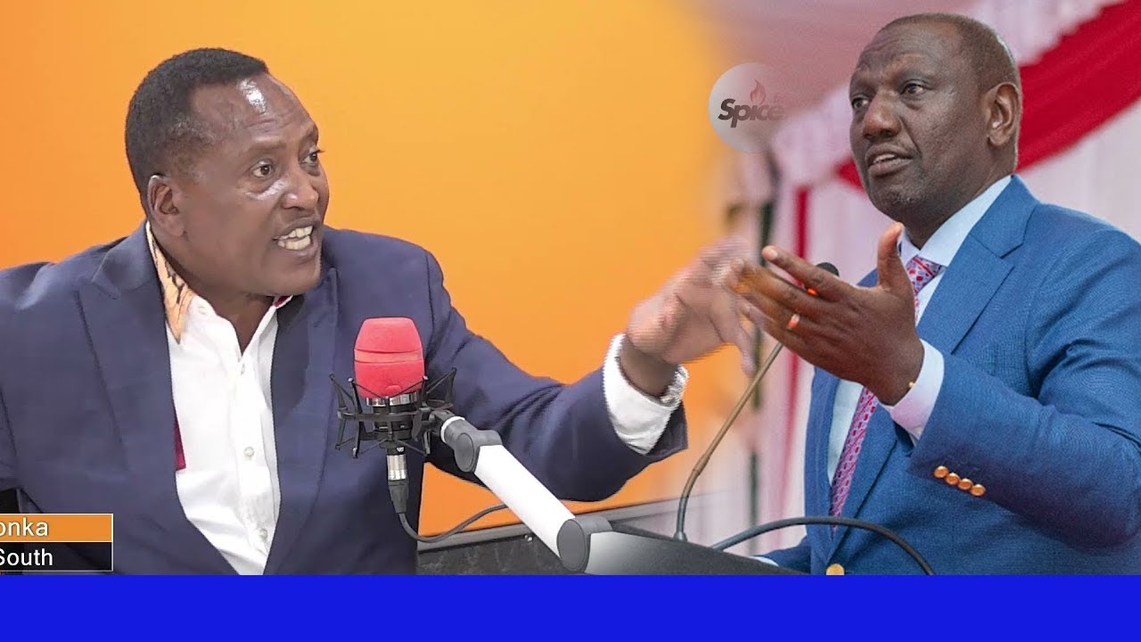 Watch how Fearless Senator Onyonka crucified Ruto in Nyamira - YouTube