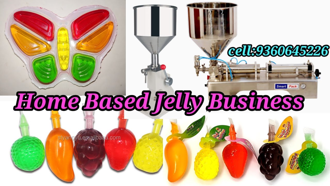 Jelly home based business / jelly filling machine / jelly making ...