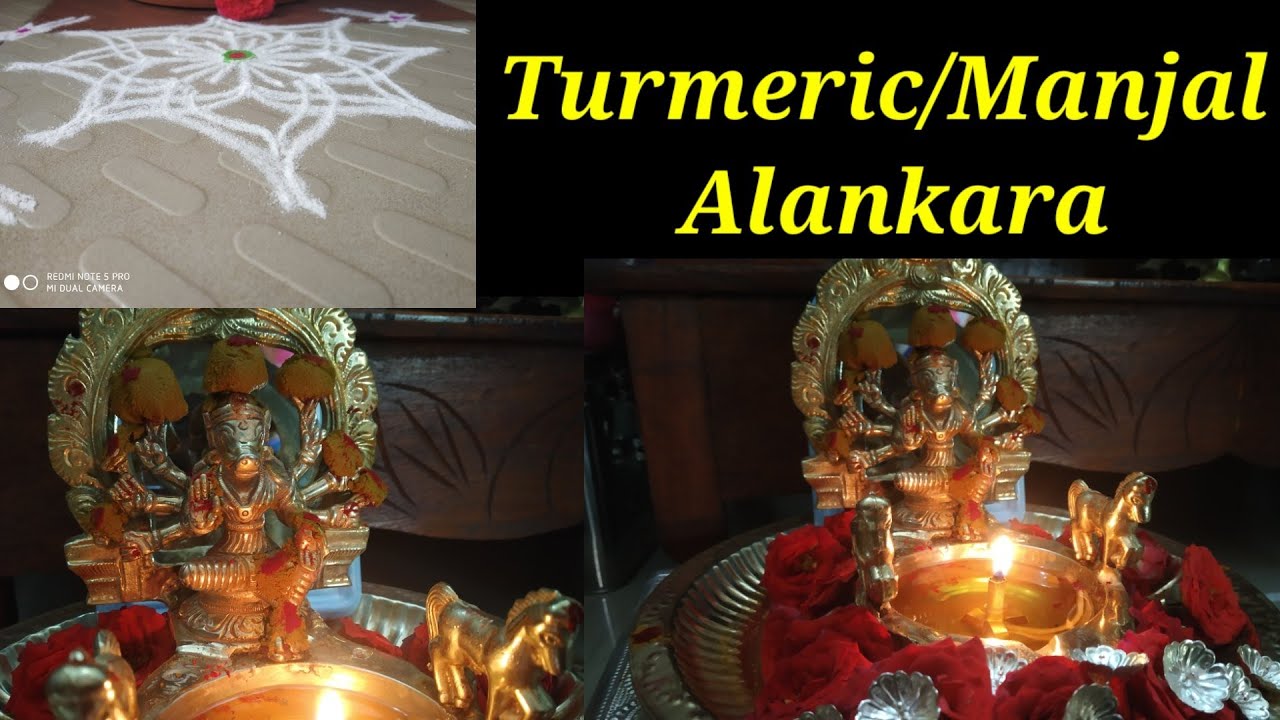 Turmeric/Arishina/Manjal/Pasupu Alankara/Alankaram#Varahi Deepa ...
