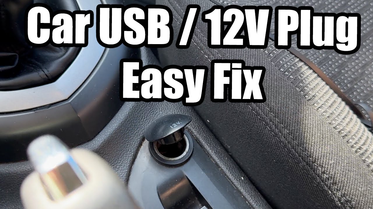Cigarette Lighter USB Socket Fix For Any Car Check This FIRST! Car Fuse ...