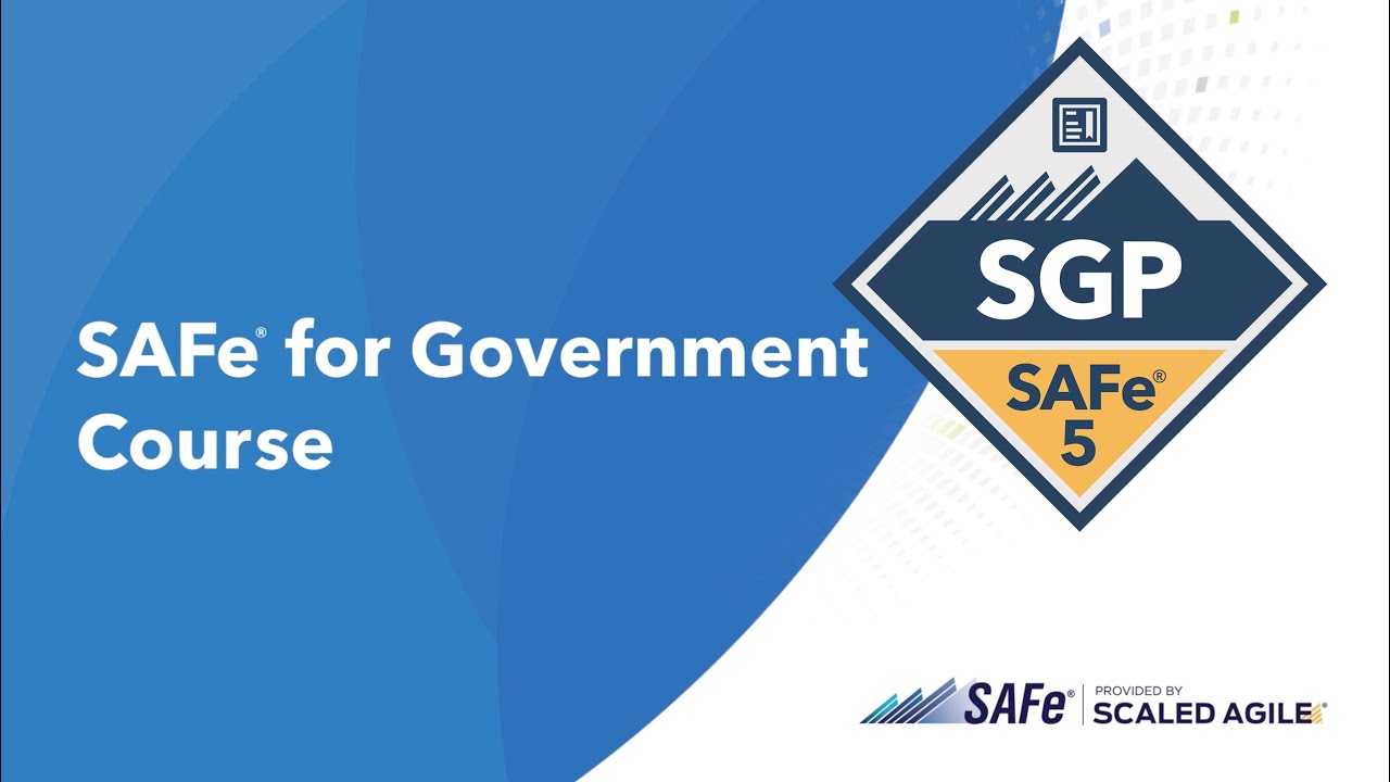 SAFe for Government - YouTube