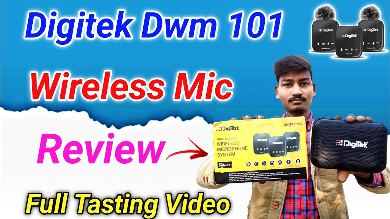 Digitek Dwm 101 Wireless Mic Review | Digitek Mic Review | Digitek ...