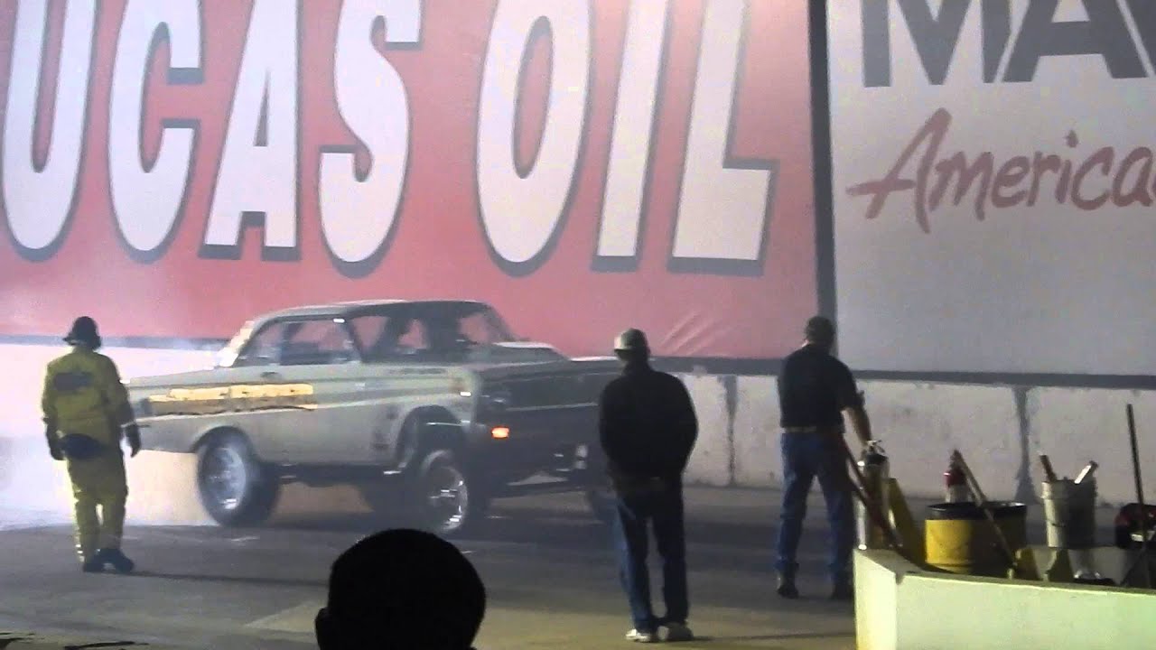 Drag Racing at Irwindale Drag strip 12-10-2015 - YouTube