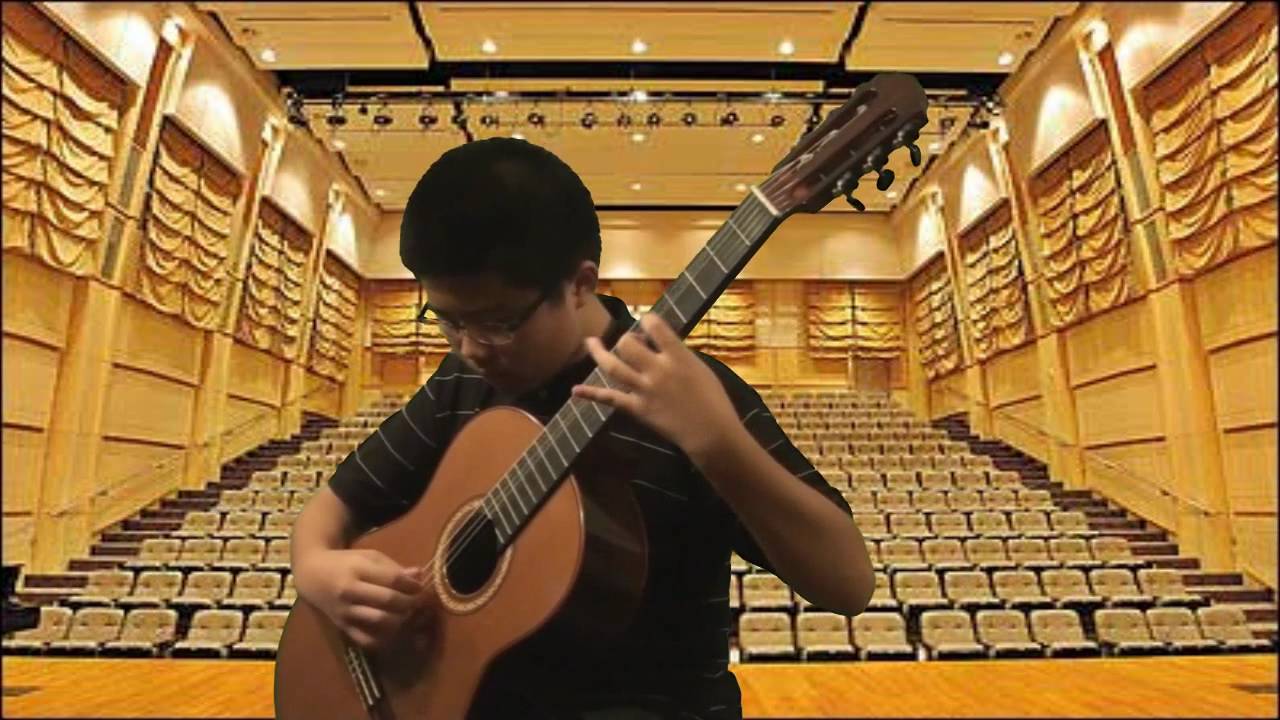 Kevin Loh (12) plays Sunburst Jubilation - Andrew York - YouTube