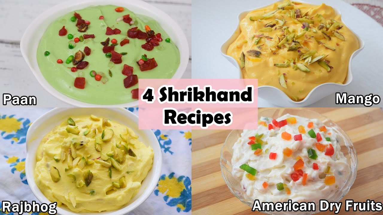 Mango Shrikhand In American
