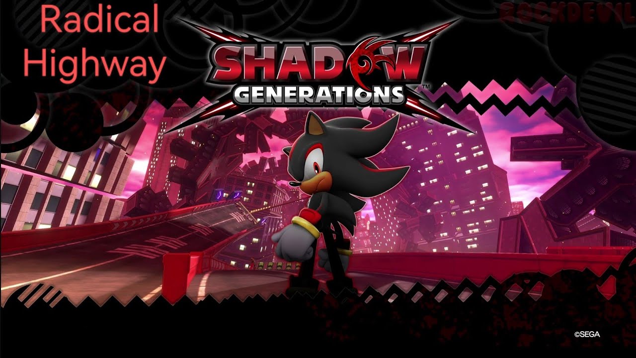 Shadow Generations Gameplay Español Parte 9 Radical Highway Ps4 ...