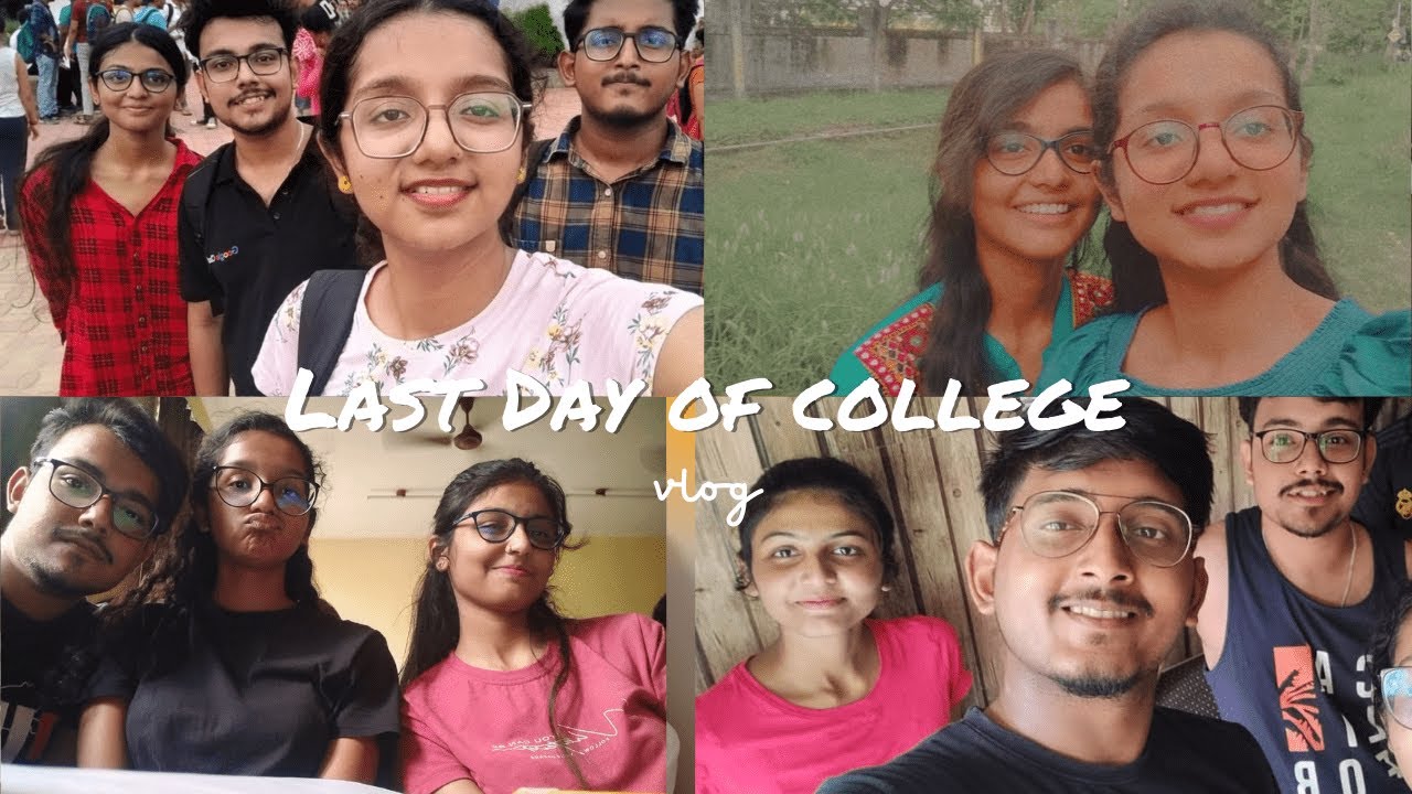 Last day in College|| Memories|| college journey 🎈 ️ - YouTube
