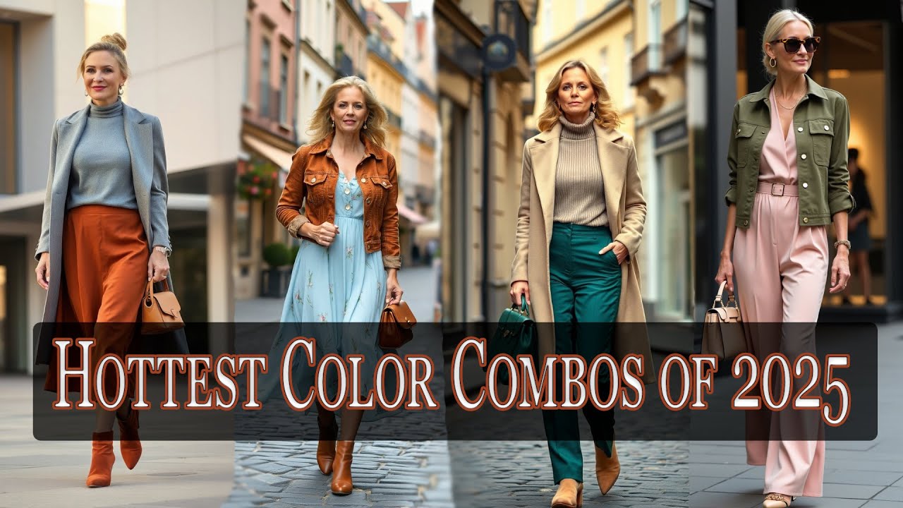 The Top Outfit Color Combinations Taking Over 2025! 🔥 - YouTube