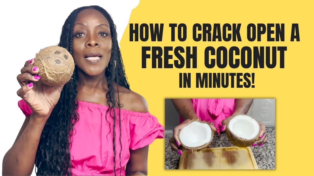Here's How To Open a Coconut - YouTube