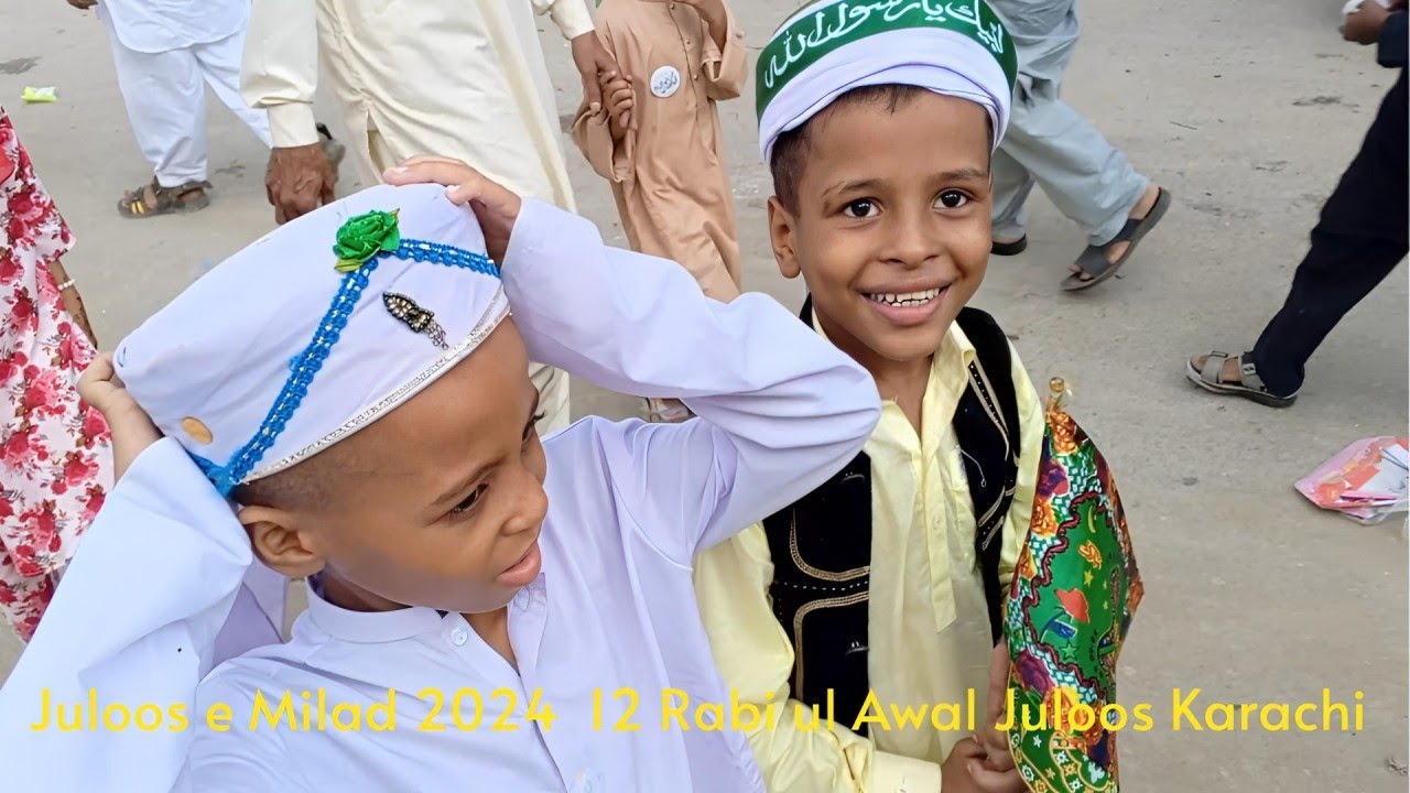 Juloos e Milad 2024 | 12 Rabi ul Awal Juloos Karachi | - YouTube