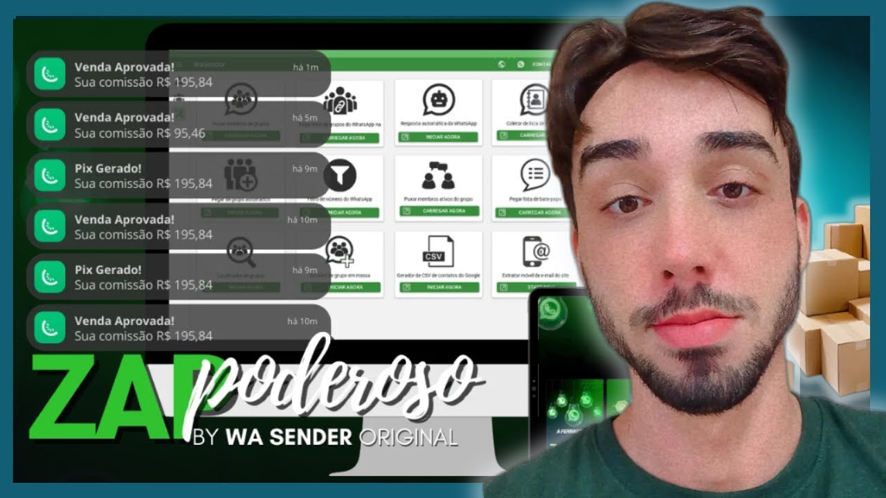 WA SENDER ZAP PRO TURBO PARA ENVIO DE MENSAGENS AUTOMATIZADAS NO WHATSAPP Versão Atualizada 2023 ...