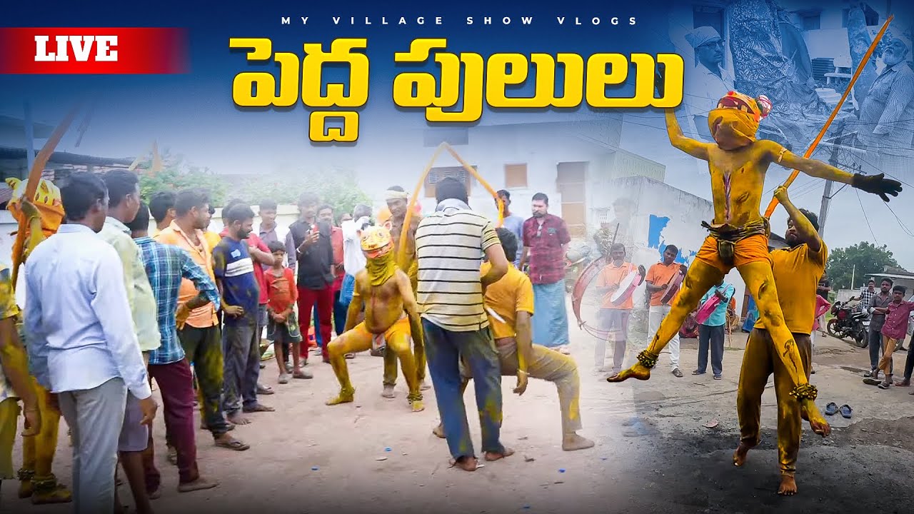 Peerla panduga - IRL live stream My Village Show | gangavva | Srikanth ...