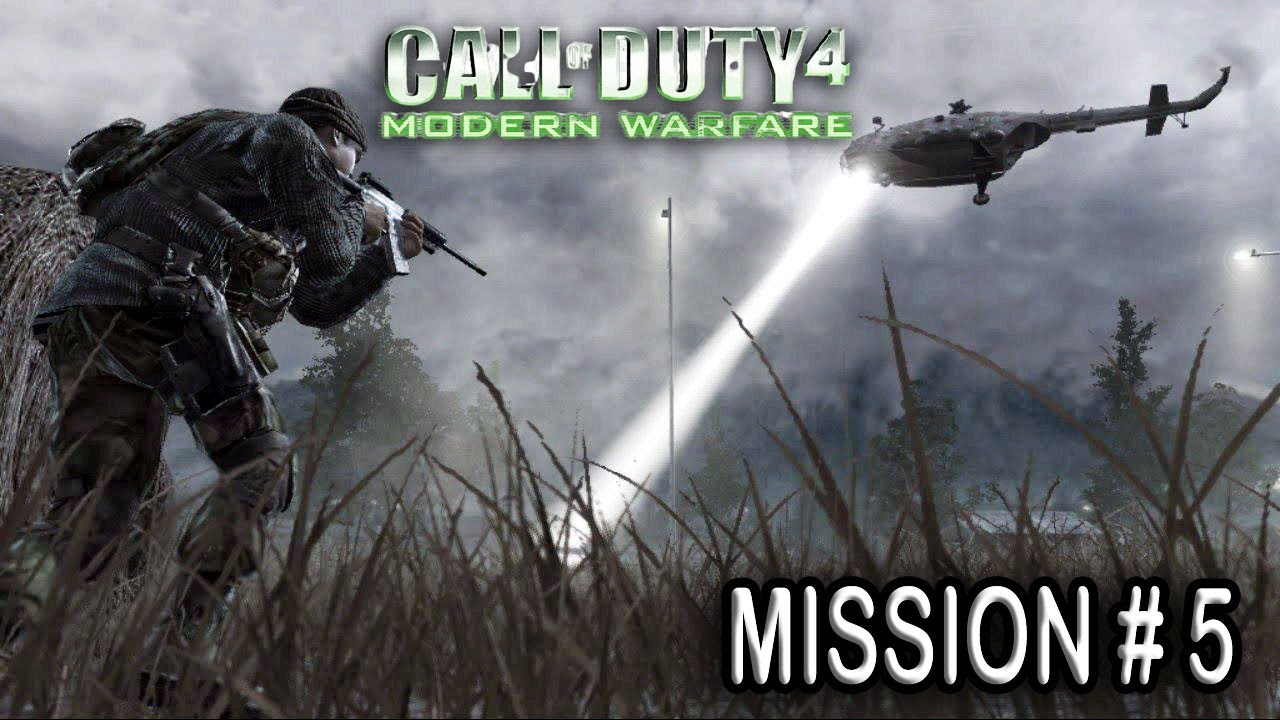 Mission-5 - The Hunted - Call Of Duty 4 Modern Warfare - Call of Duty ...
