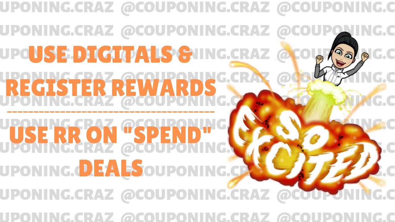REGISTER REWARDS // Walgreens couponing - YouTube