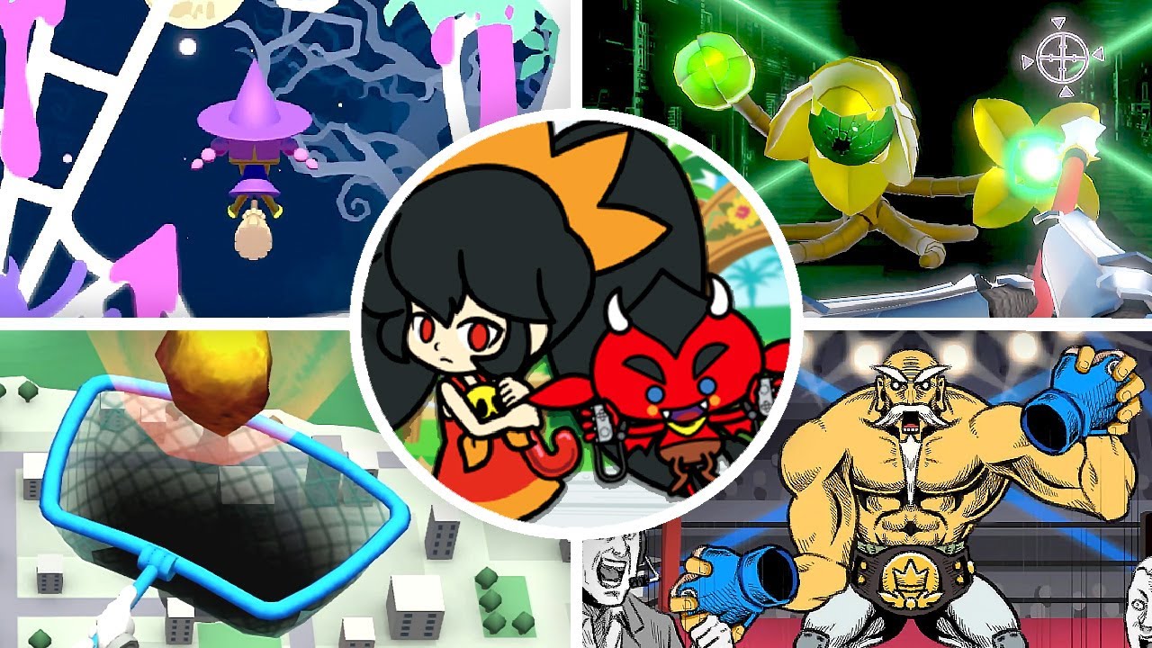 WarioWare Move It! - ALL Microgames (Ashley & Red: Caveat Imptor) - YouTube