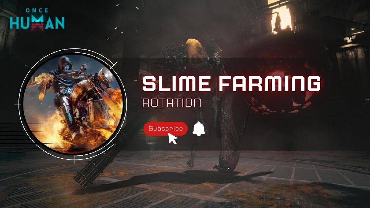 Once human - My slime solo farming rotation with no meta build- - YouTube