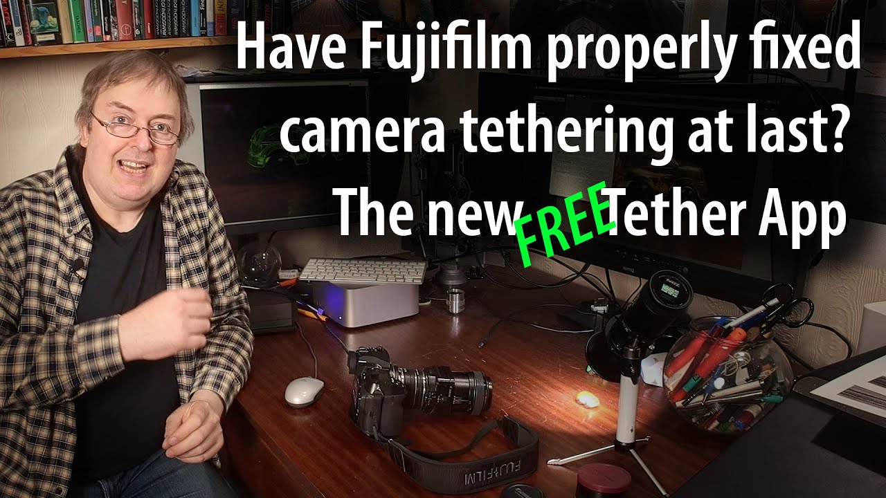 Fujifilm X and GFX camera tethering software which works. The new ...
