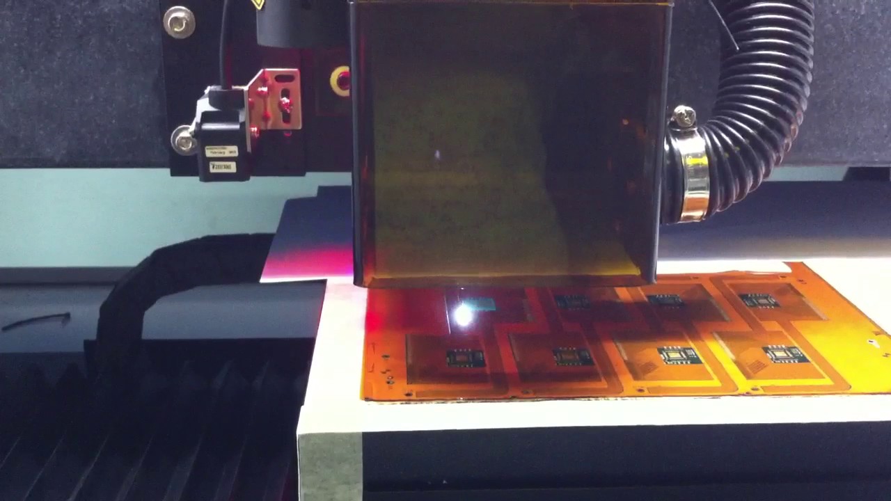 Laser FPC Cutting Machine,FPC Laser Depaneling Equipment,CWVC-5S - YouTube