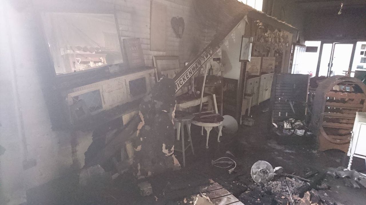 Rubery Market Fire - YouTube