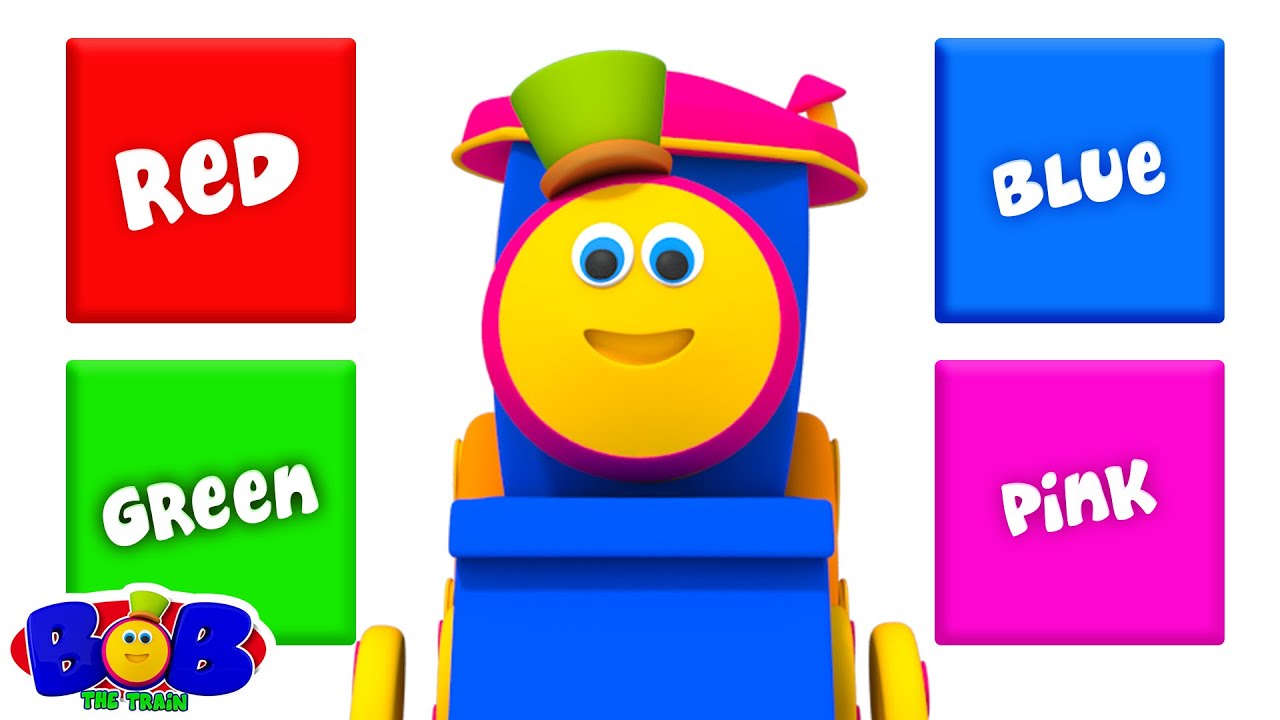 Learn Colors with Bob the Train Fun Learning Video for Kids - YouTube