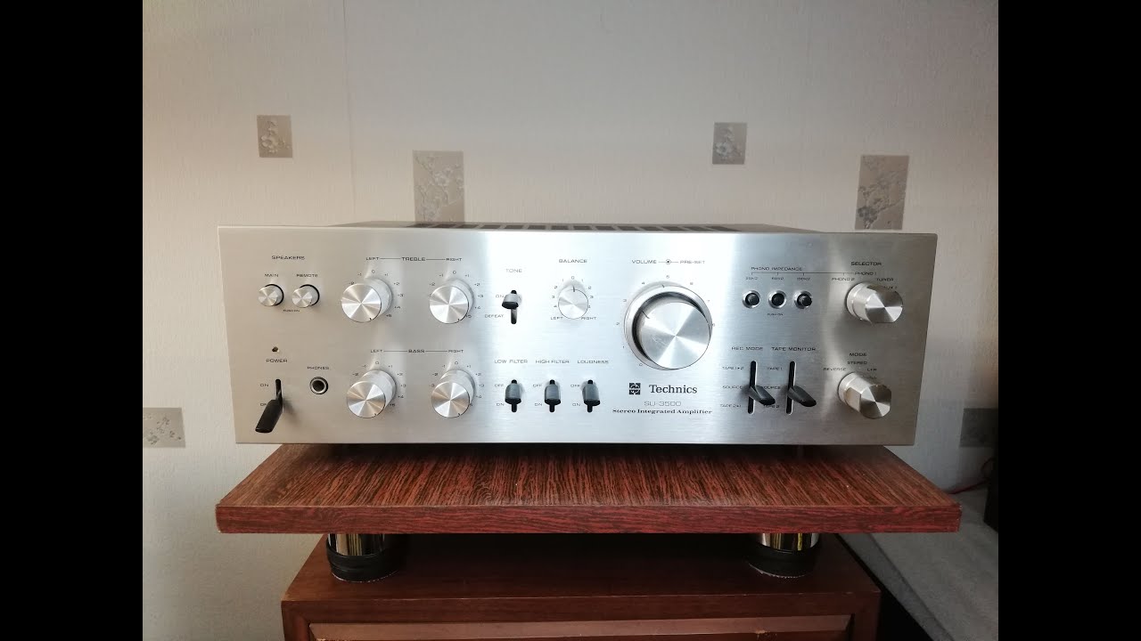 Technics SU-3500 Test - YouTube