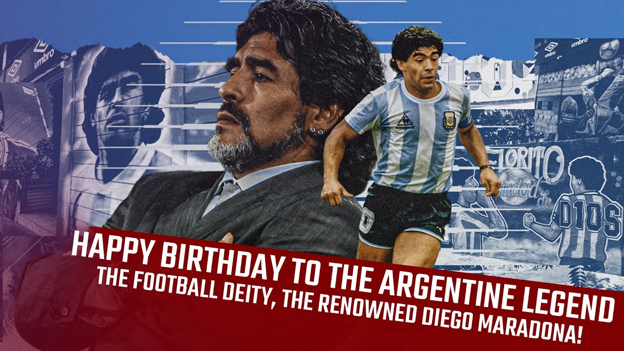 Happy Birthday to the Argentine Legend, the Football Deity, the ...