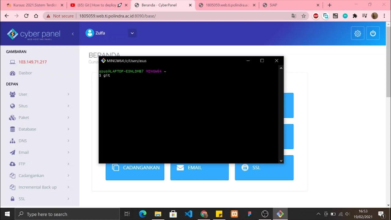 Git-FTP - Sistem Terdistribusi - YouTube