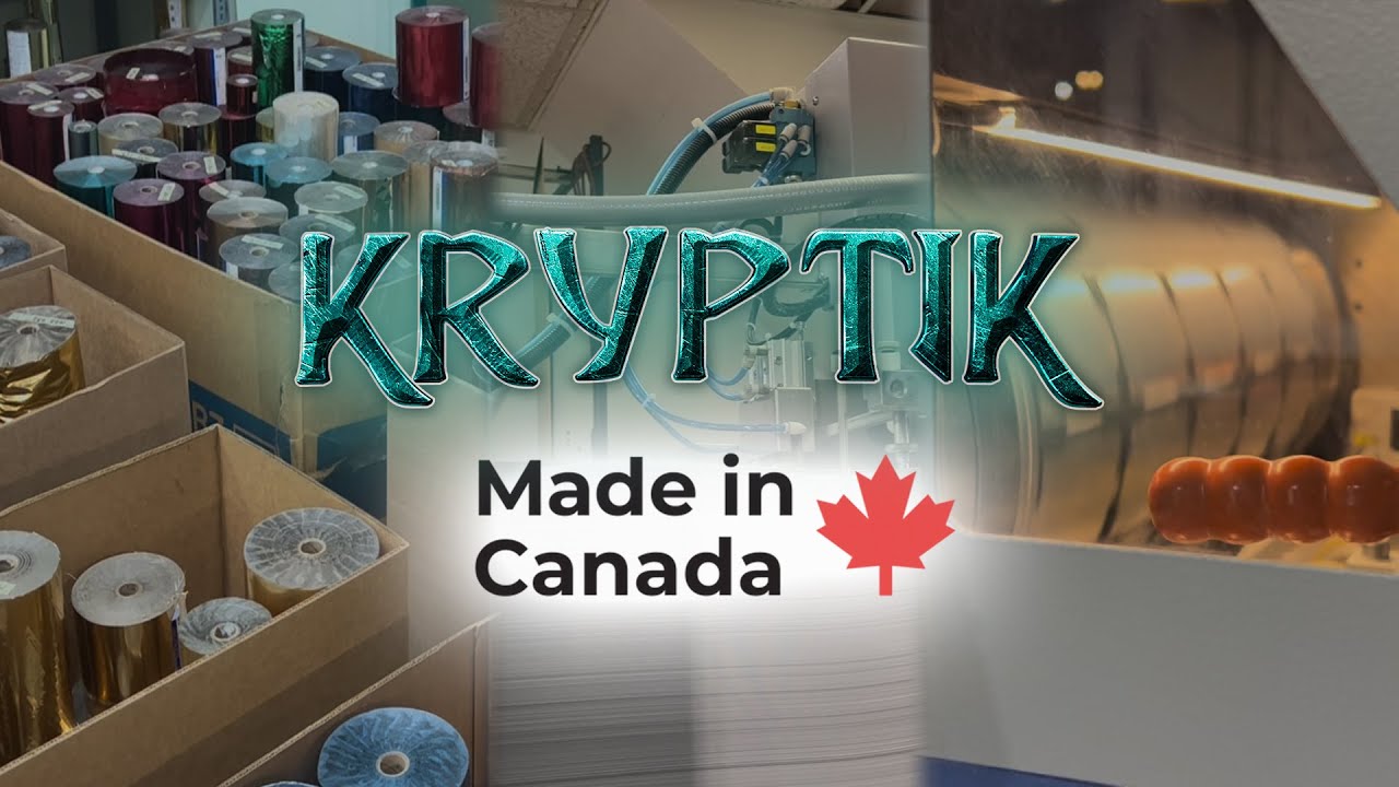 Traveling To Canada To Visit Our Printer - Kryptik Trading Card Game ...