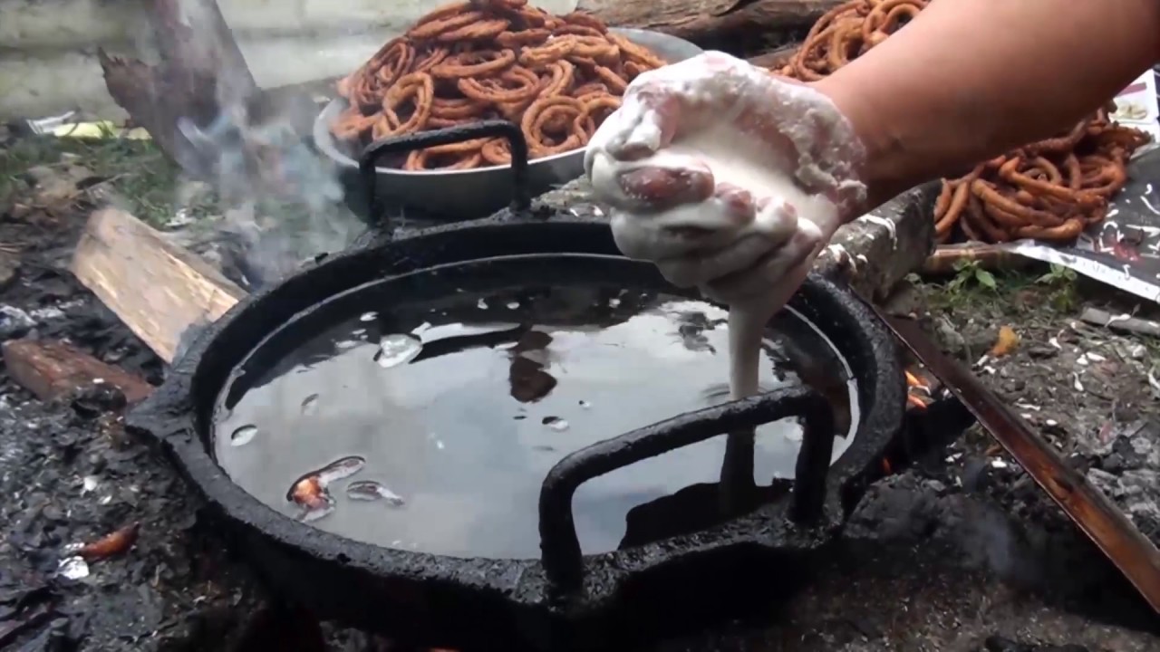 How To Make Sel Roti in Sikkim, India ... - YouTube