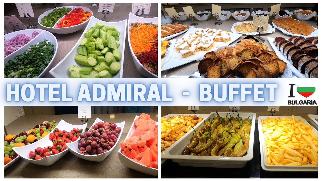 HOTEL ADMIRAL Buffet - Frühstück -Mittagessen - Abendessen - GOLDSTRAND ...